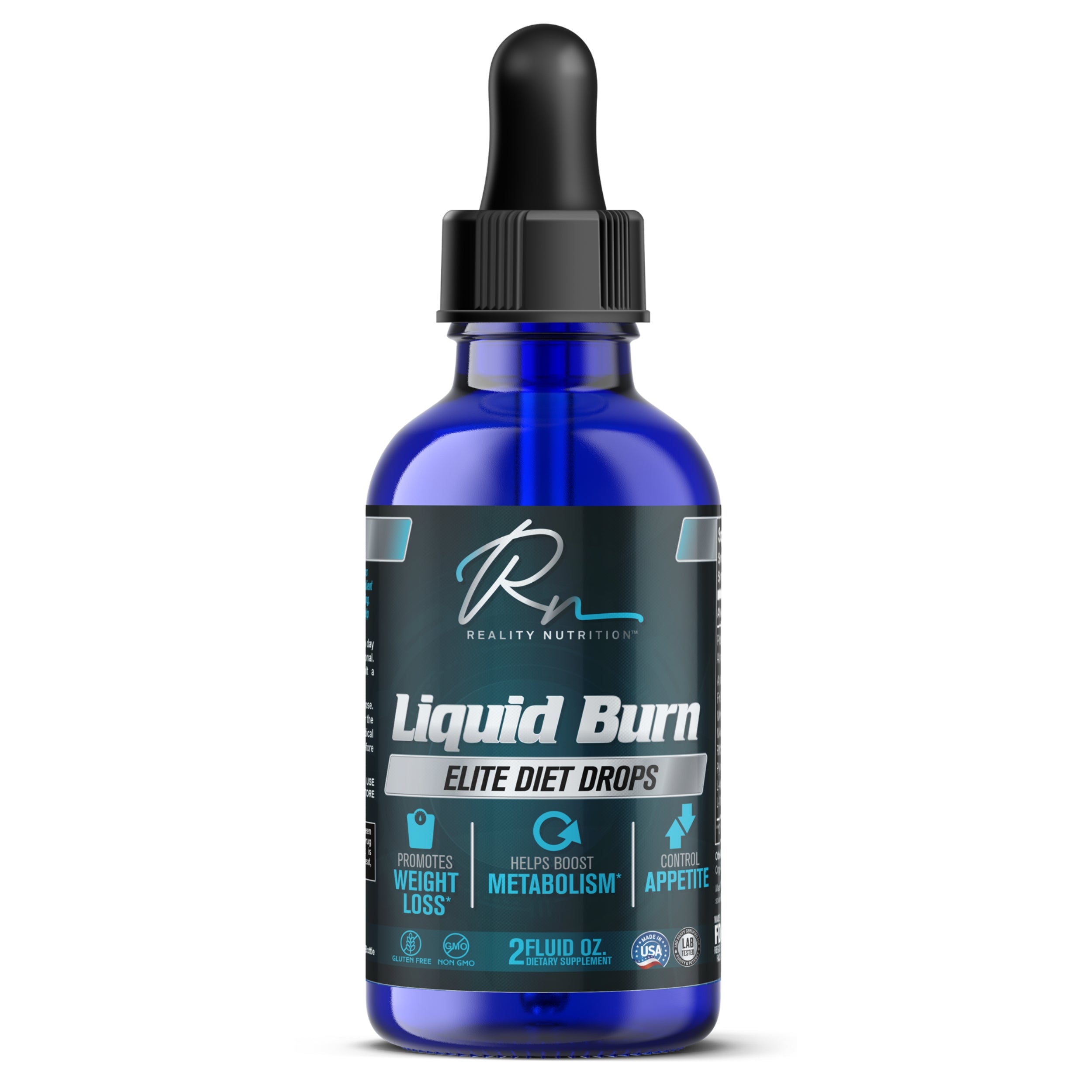 LIQUID BURN Elite Diet Drops with African Mango – Reality Nutrition